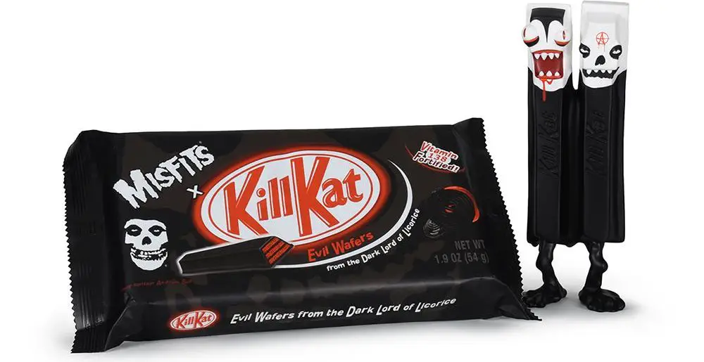 MISFITS Announce Pure Evil KIT KAT For Fans: "666 Calories Per Serving ...