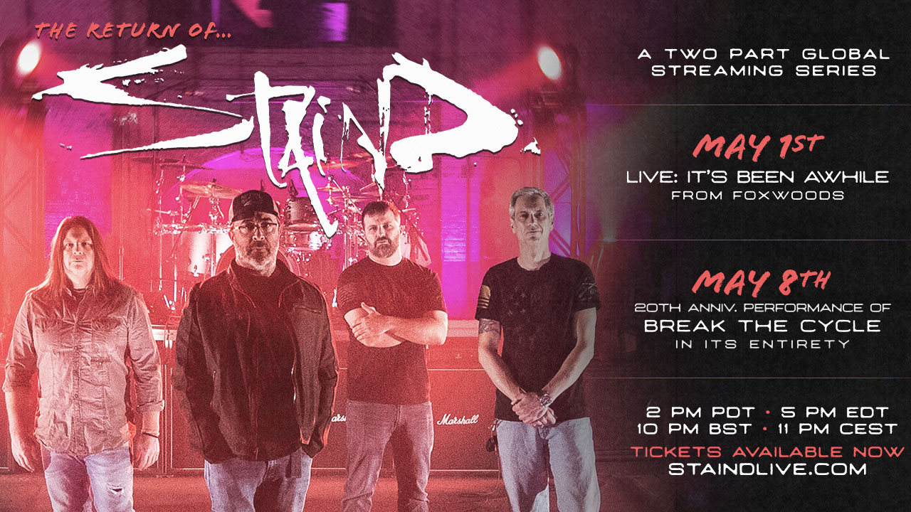 GIG REVIEW: The Return Of STAIND - Live: It's Been A While (From ...