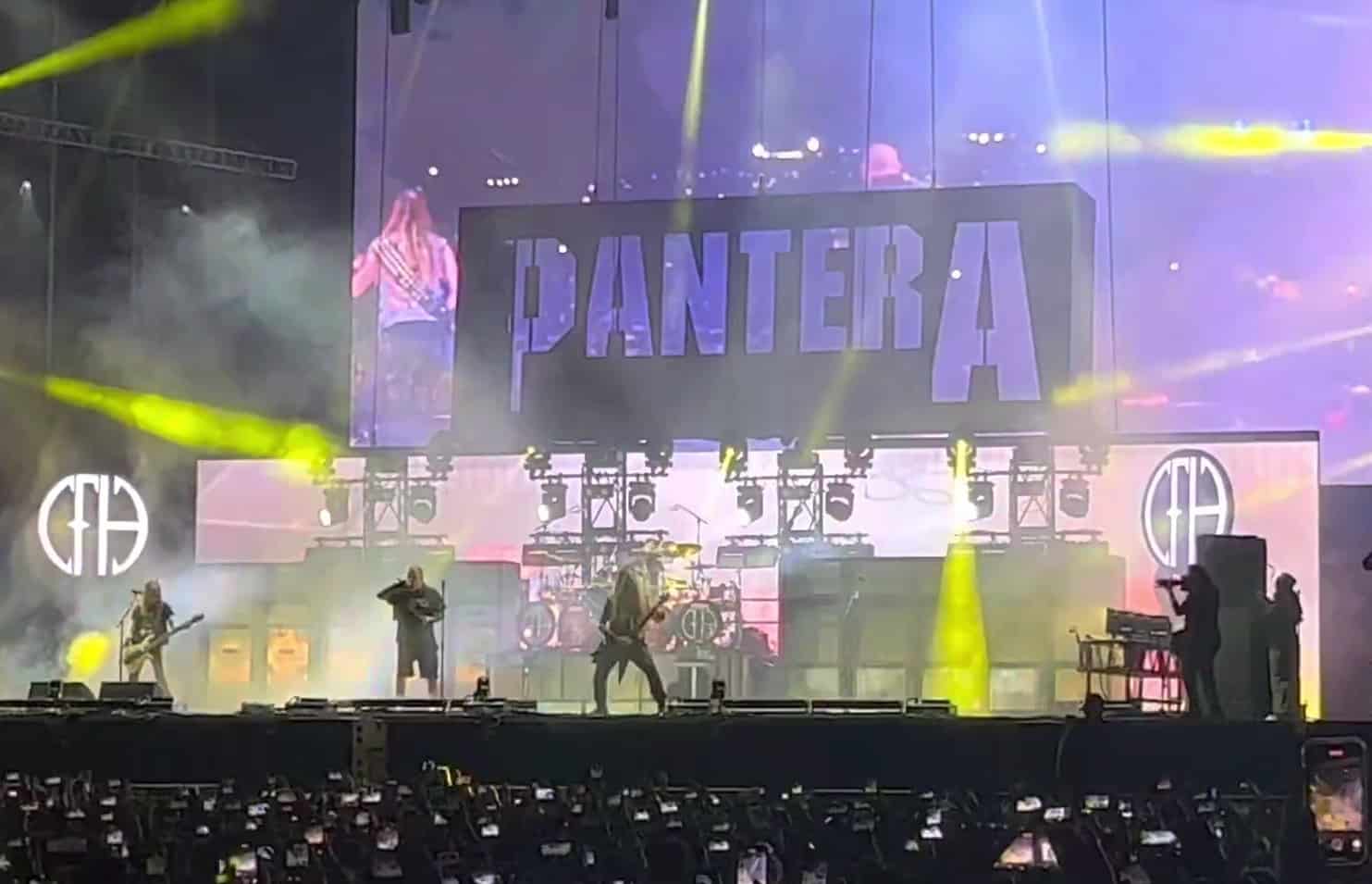 Watch How PANTERA Sounded On Their First Reunion Show » Metal Wani