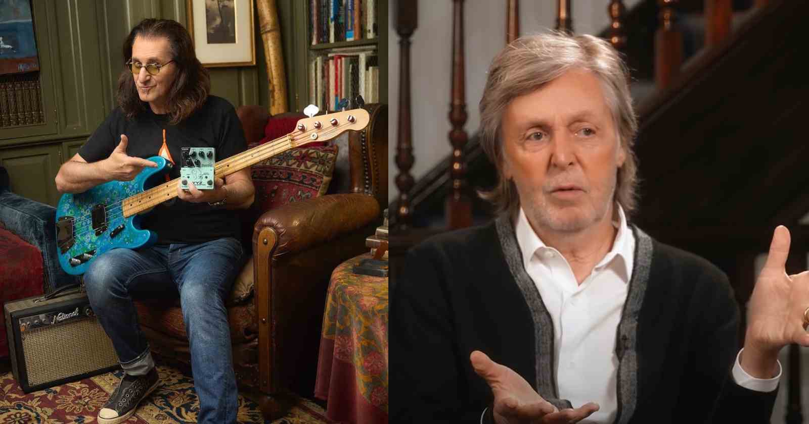 Paul McCartney Tried To Convince Geddy Lee & Alex Lifeson To Tour ...